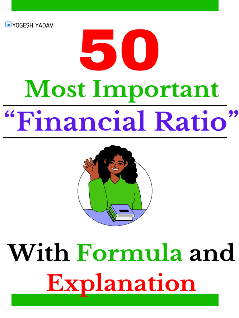 Most Important Financial Ratios | PDF | Dividend | Stocks