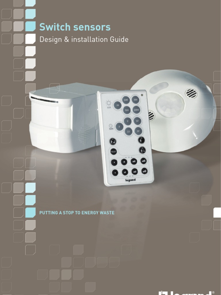 Switch Sensors: Design & Installation Guide | PDF | Green Building ...