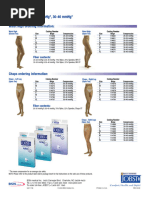 Medigrip Sizing Chart | PDF | Clinical Medicine | Limbs (Anatomy)