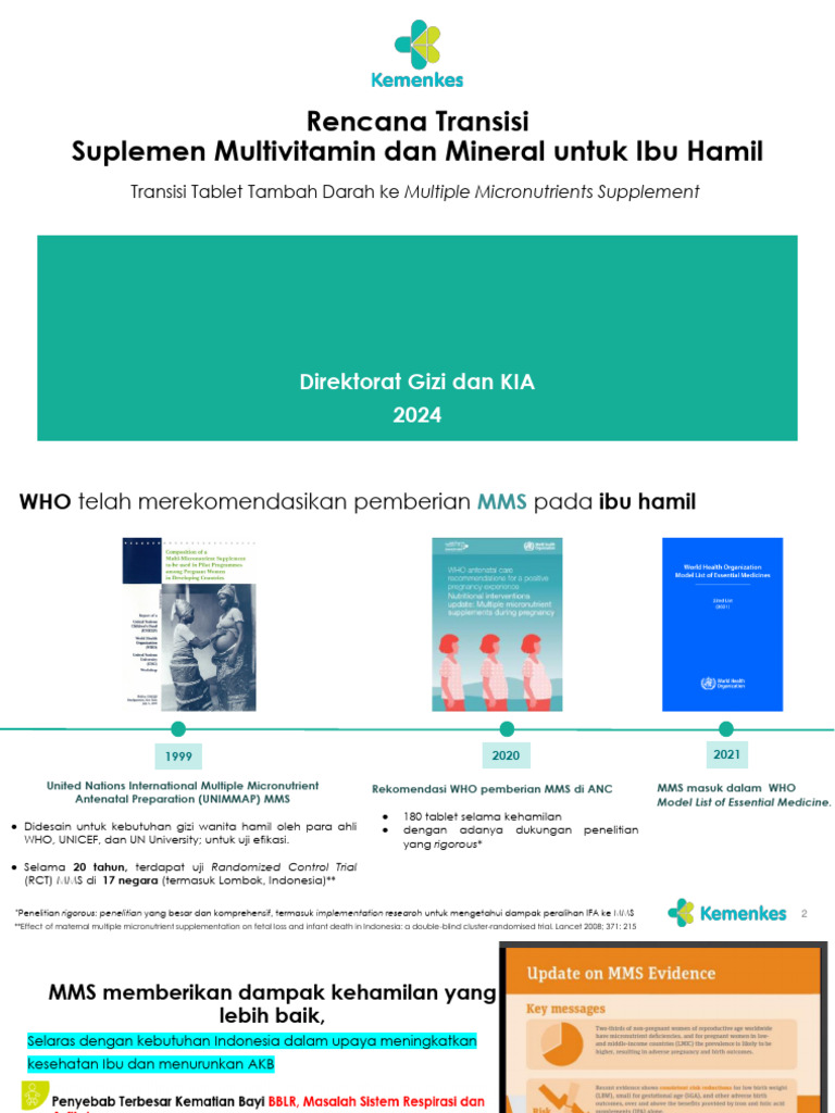 Rencana Transisi TTD Ke MMS | PDF