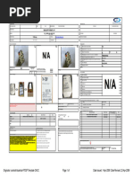 Packaging Data Sheet Overview | PDF | Pallet | Packaging And Labeling