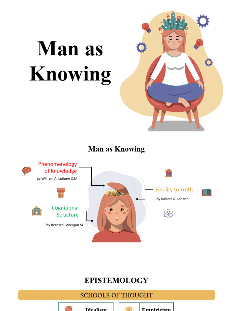 Man As Knowing Paul Rubio | PDF | Phenomenology (Philosophy) | Knowledge