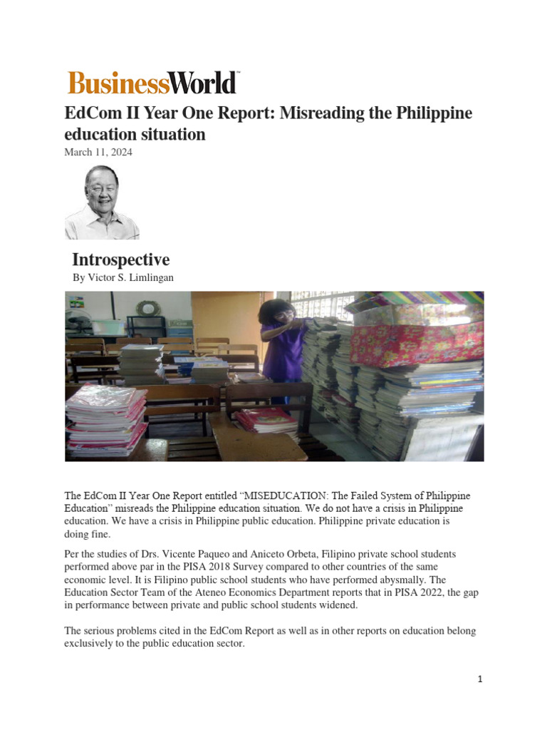 Public vs. Private Education Crisis in PH | PDF | Teachers | School Voucher