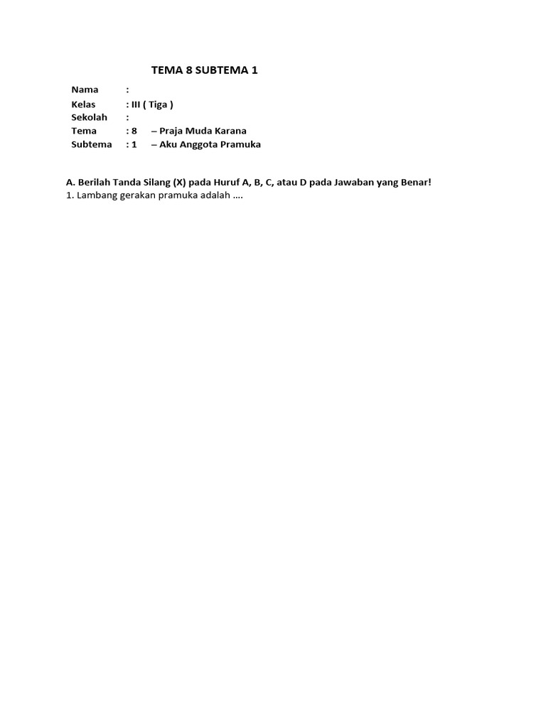 Tema 8 Subtema 1 | PDF