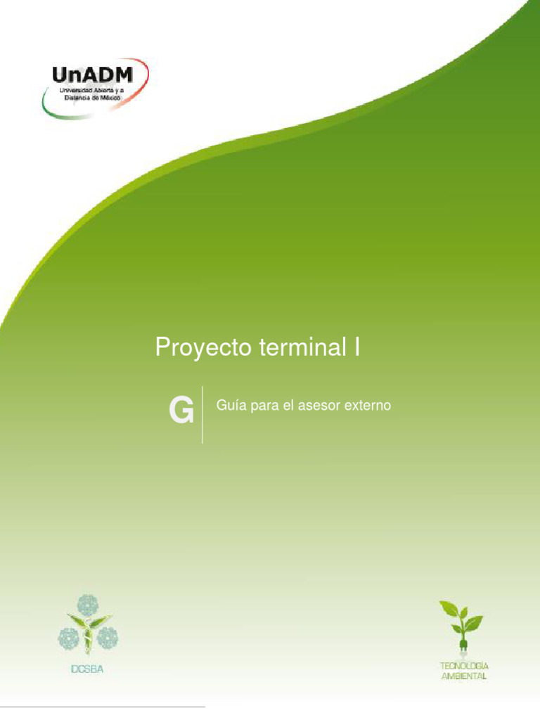Guía para Asesores Externos UnADM | PDF | Evaluación | México