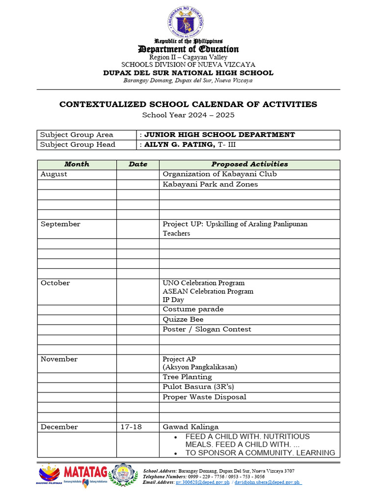AP.-Department-Calendar (1) | PDF