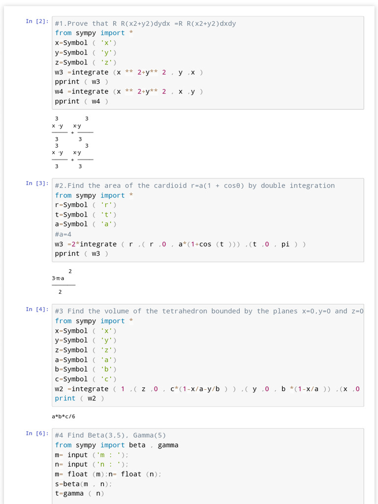 Mathematics lab | PDF | Gradient | Multivariable Calculus