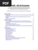 100 Point ID Check Guidelines NSW | PDF | Identity Document ...