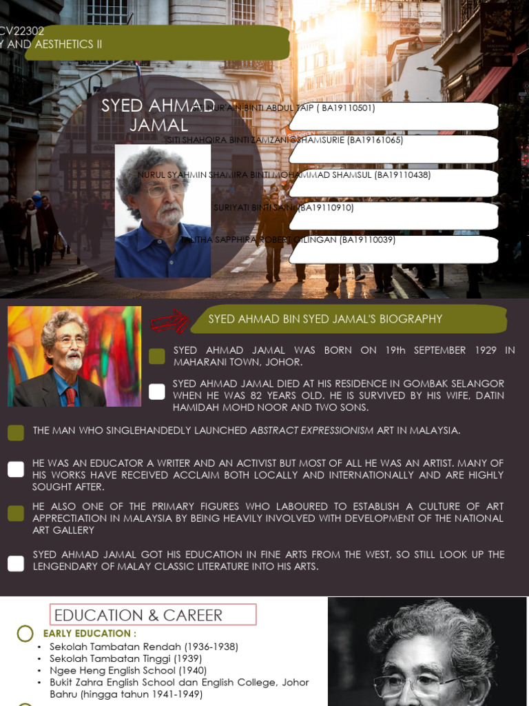 Syed Ahmad Jamal | PDF | Malaysia