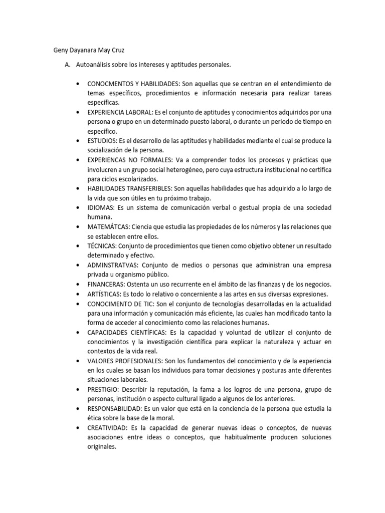 RA 3.1 Identifica Tu Perfil Profesional en Funciã N Del ...