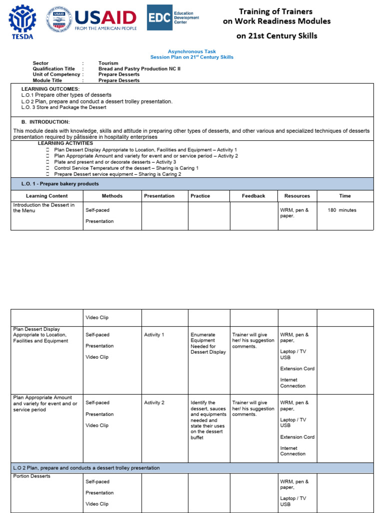 Core 5 BPP Session Plan | PDF | Learning | Behavior Modification