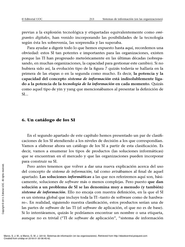 TIPOS DE SI | PDF | Software | Planificación de recursos empresariales