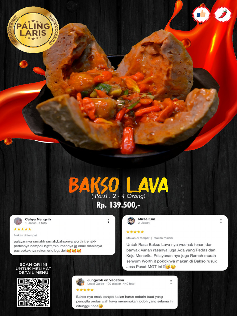 Bakso Lava: Paling Laris | PDF
