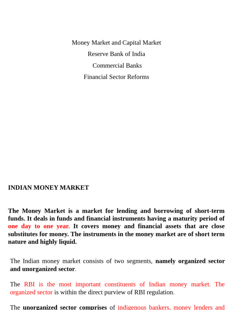 Indigenous Bankers vs. Moneylenders | PDF | Reserve Bank Of India ...