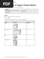 Notes - RP 05 Density - AQA Physics GCSE | PDF | Density | Volume
