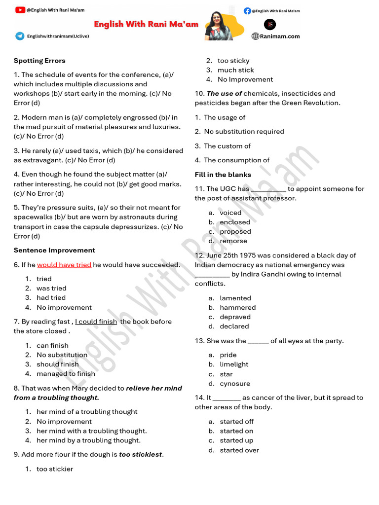 CPO Mock Test Practice Questions | PDF | Jawaharlal Nehru