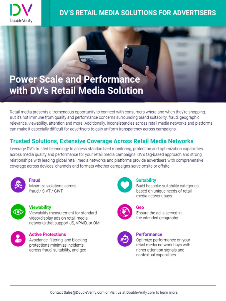 DV Retail Media Solutions | PDF | Advertising | Retail