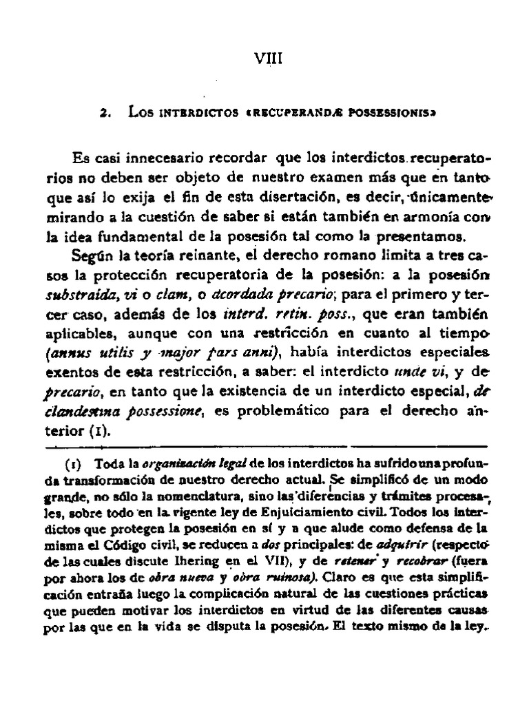 Recuperando La Posesion de Un Interdicto 12 | PDF