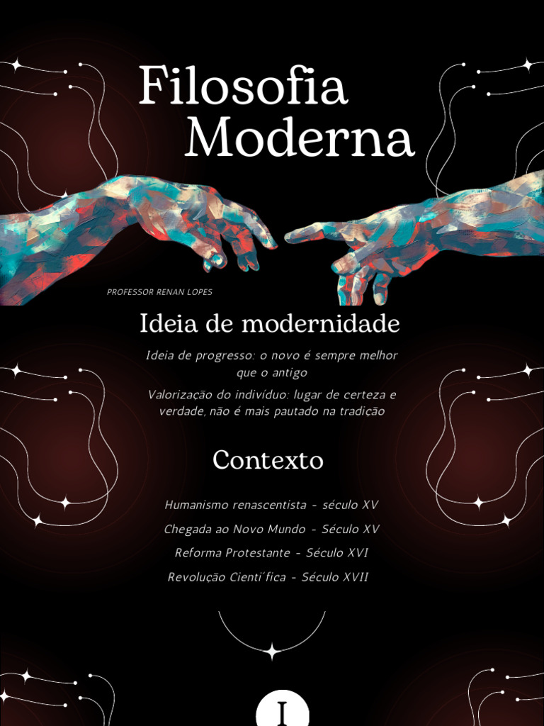Filosofia Moderna | PDF | Renascimento | Nicolau Copérnico