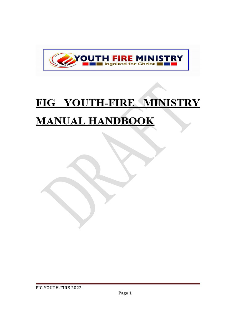 Draft FIG Youth-Fire Manual Handbook. Version 2 (09feb2022) | PDF | Religious Belief And ...