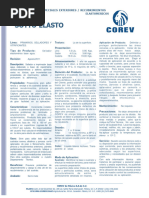 Ficha Técnica - Manto FLEX | PDF | Hormigón | Agua