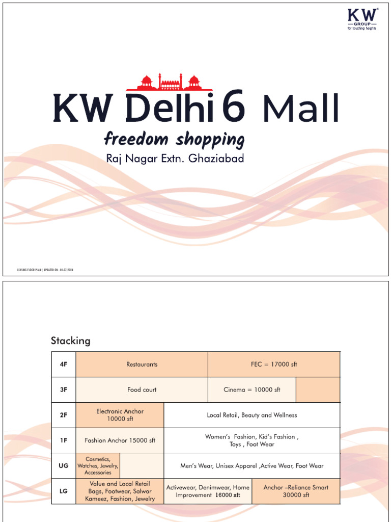 KW D6 Leasing Floor Plan July 2024 | PDF