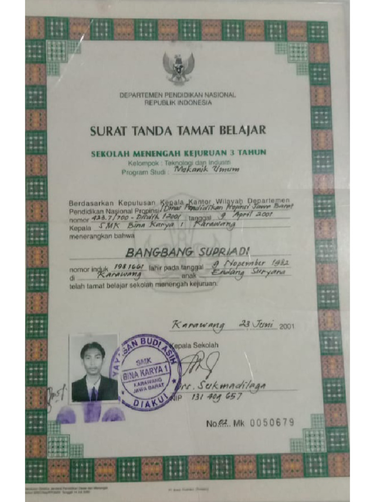 Dokumen Attb Bambang | PDF