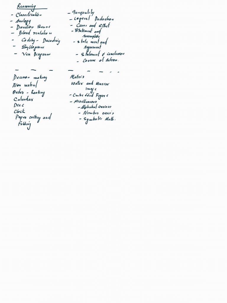 Csat Reasoning PDF | PDF