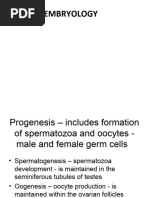 Human Embryology Lecture | PDF | Developmental Biology | Reproduction