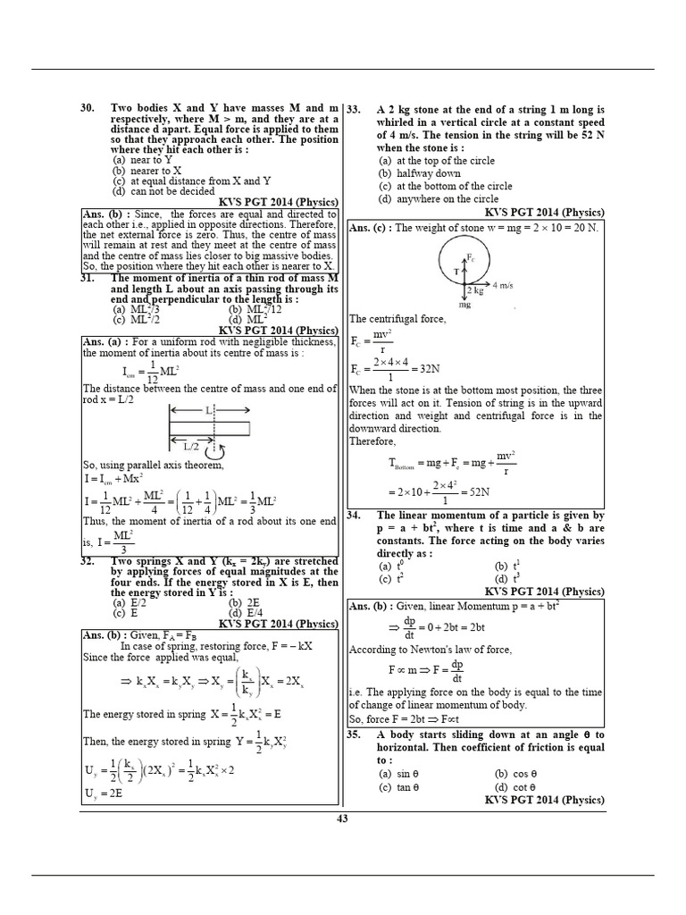Demo 50 YCT TGT PGT NCERT SCIENCE Physics Chemistry - Biology Chapterwise Solved Papers English ...