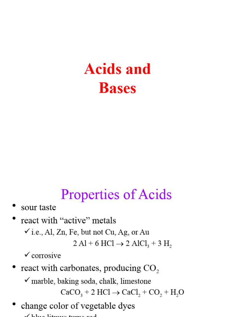 17.acids and Base Theory | PDF | Acid | Hydroxide