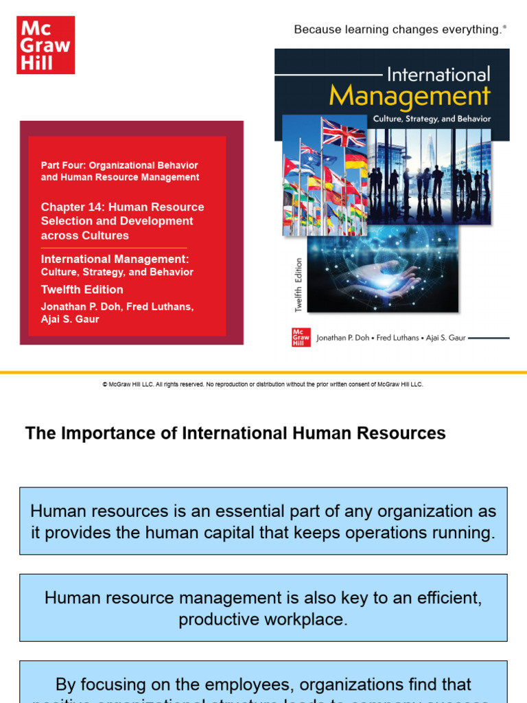 Doh PPT 12e Chapter14 Accessible | PDF | Cost Of Living | Outsourcing
