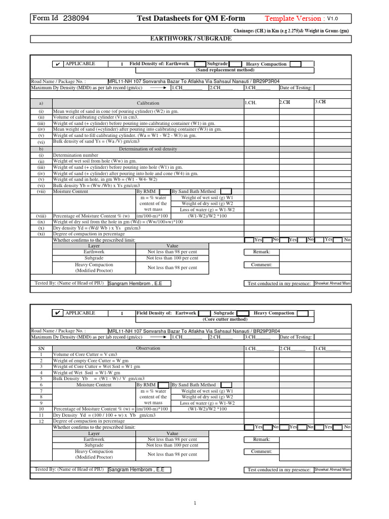 04 Test 238094TestReport - 16 - 05 - 2024 - 201550 | PDF | Density ...
