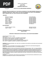 SGLGB Template - Barangay Full Disclosure Board | PDF