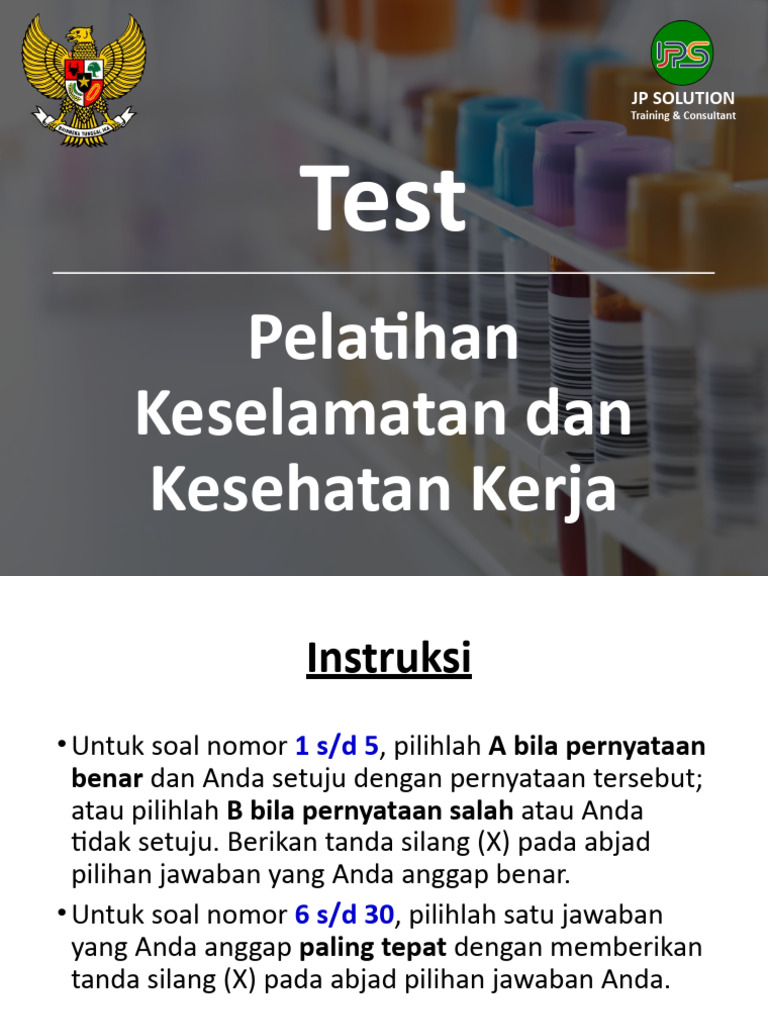 Test OHS Training | PDF