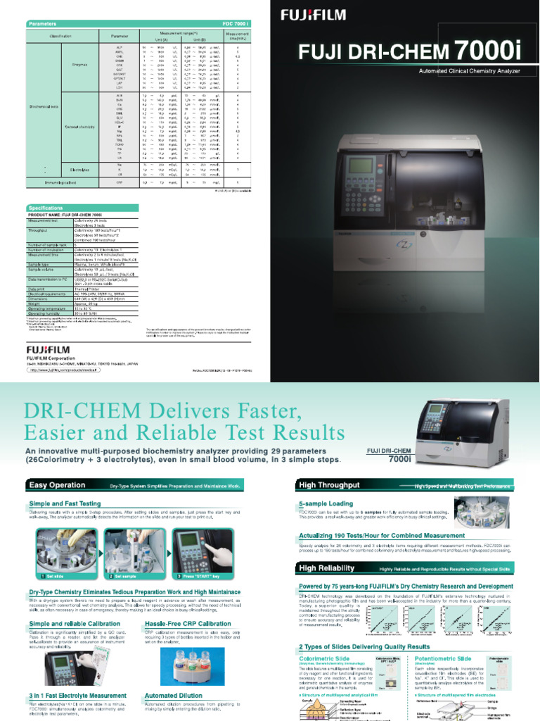 FUJI DRI-CHEM 7000i | PDF