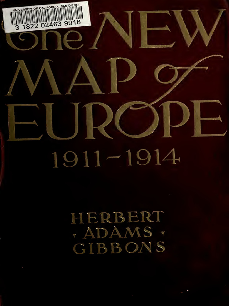 A New Map of Europe 1911 1914 | PDF | German Empire