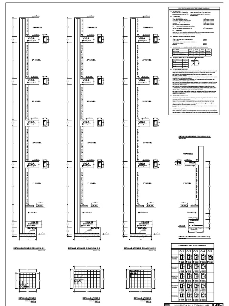 ESTRUCTURAS-ES-05 | PDF | Fundación (Ingeniería) | Columna