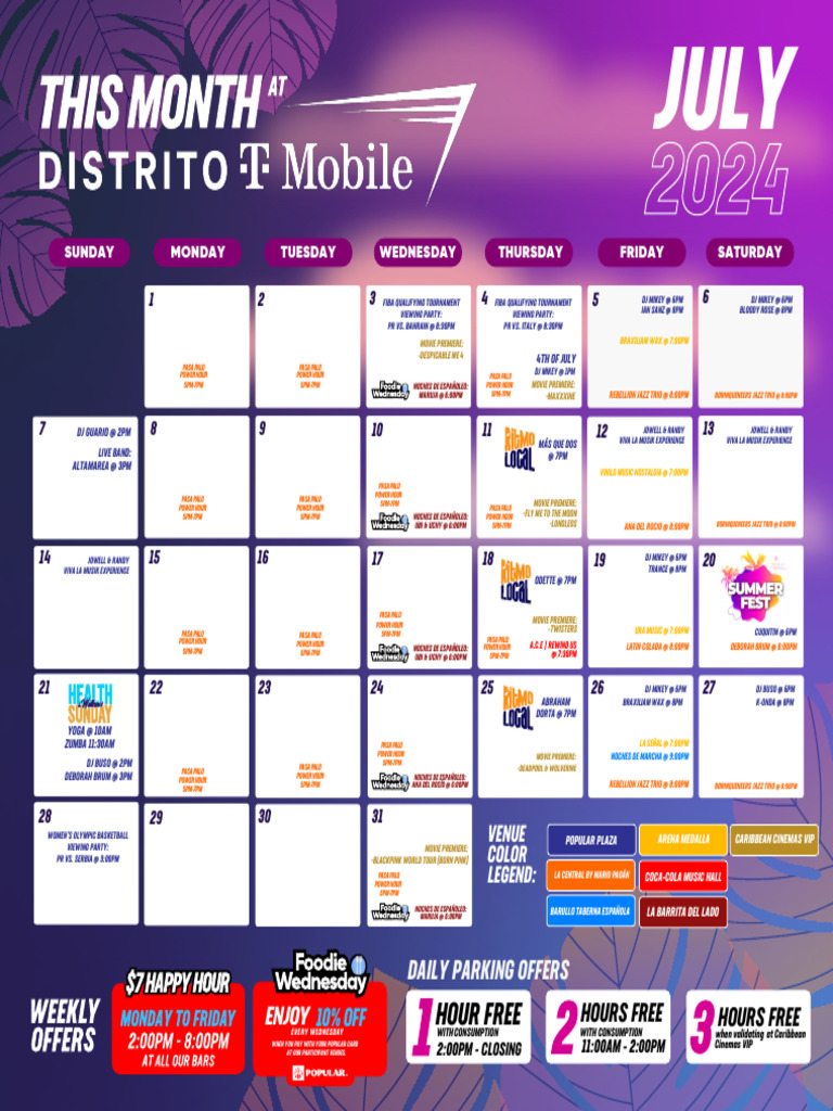 Calendar Jul 2024 | PDF