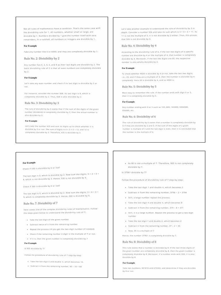 Rule | PDF