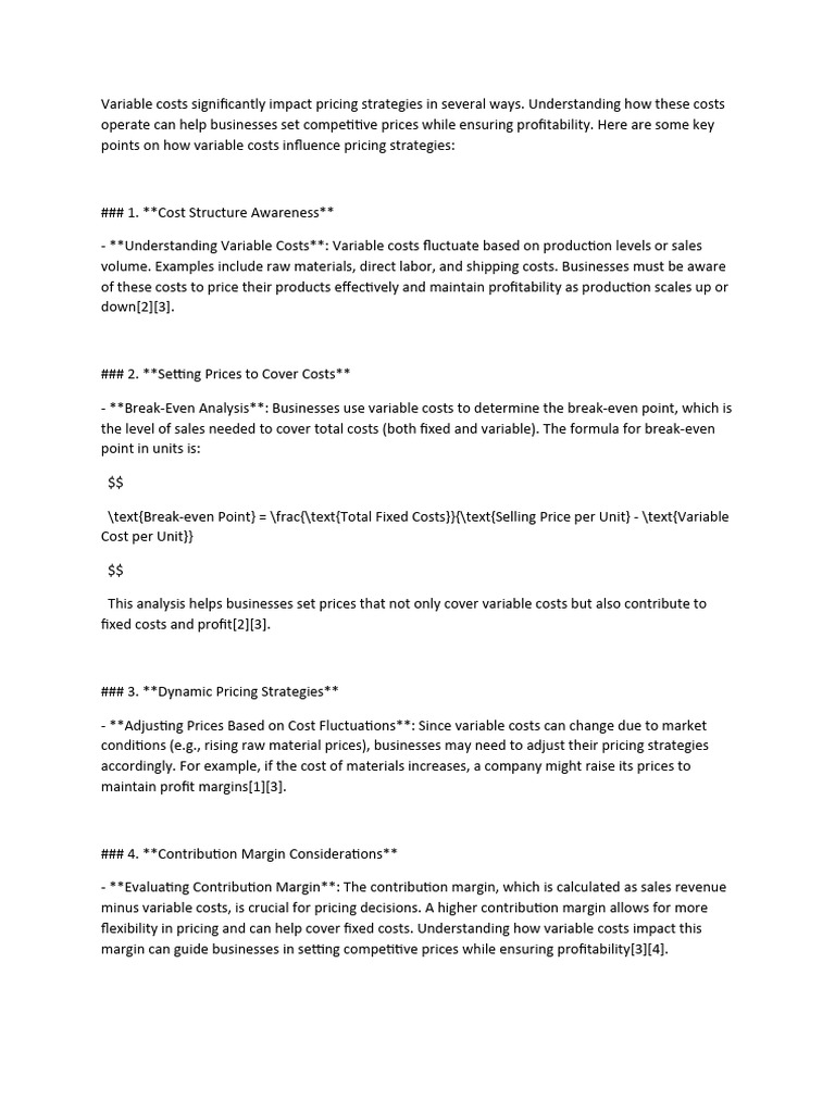 3 | PDF | Profit (Economics) | Pricing