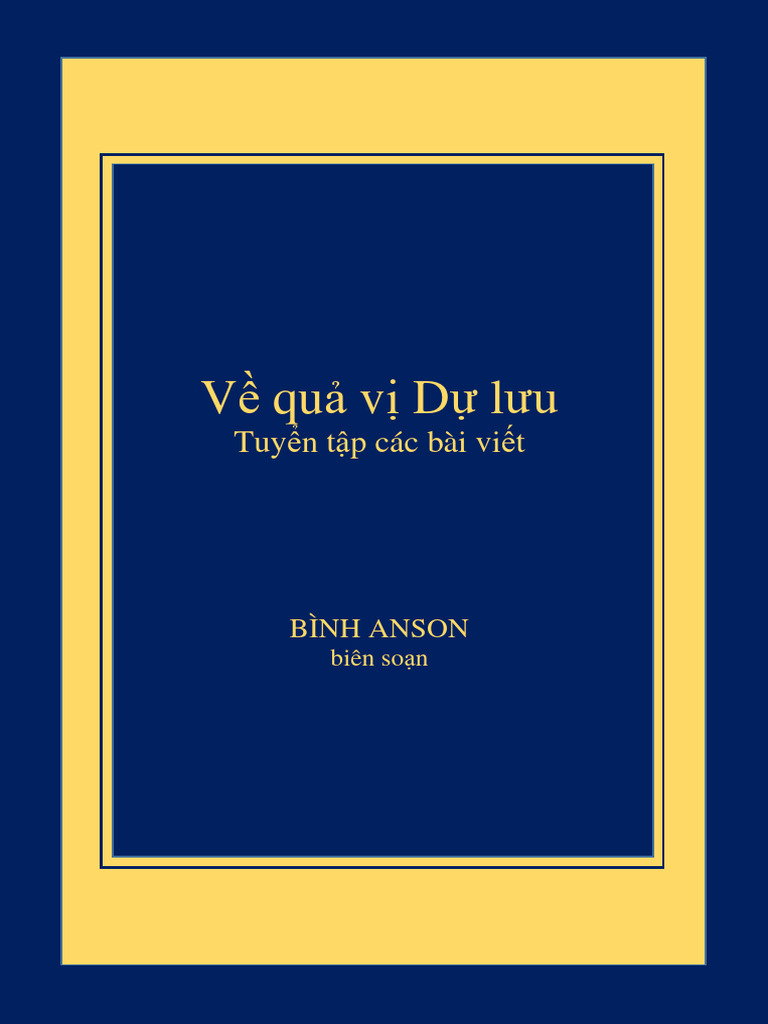 Ve Qua VI Du Luu Binh Anson | PDF