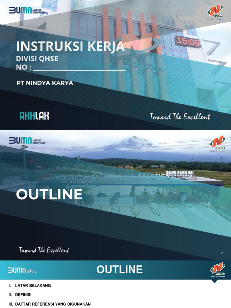 Draft - Instruksi Kerja Pek Timbunan | PDF