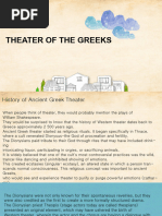 Parts of a Greek Theatre Explained | PDF | Clytemnestra | Agamemnon