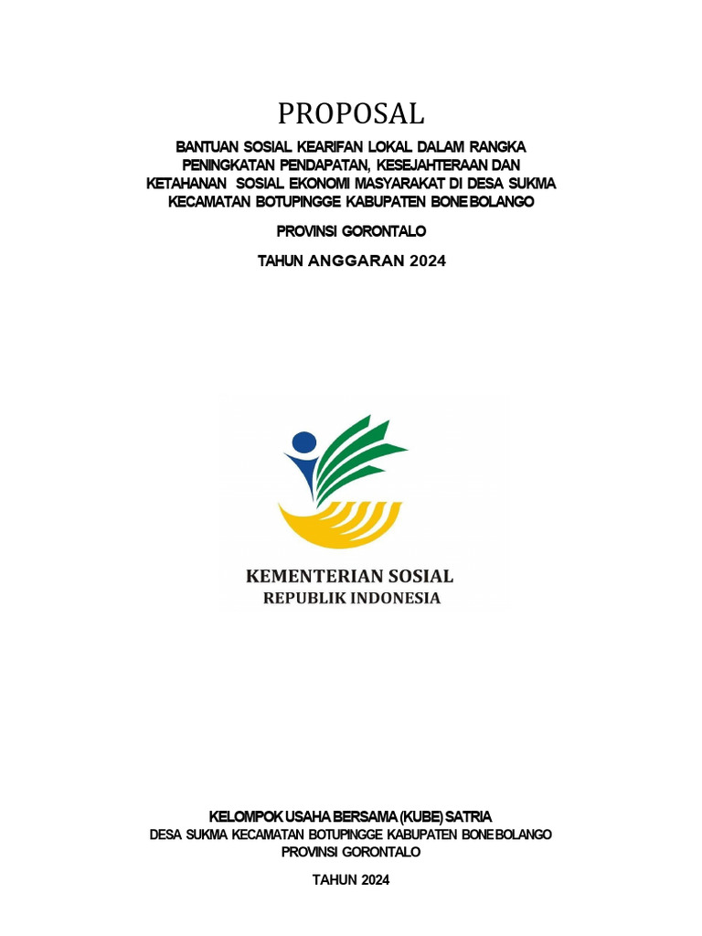 Proposal Revisi | PDF | Ilmu Sosial