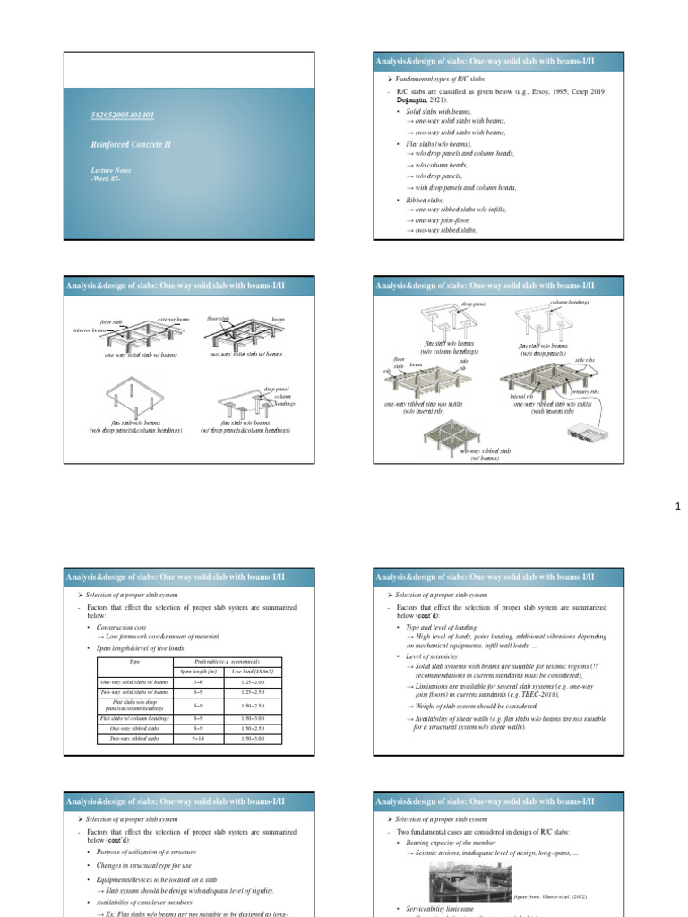 Lecture Notes Rcıı Week3 | PDF | Bending | Beam (Structure)