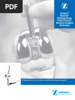 Zimmer Segmental System Distal Femoral Surgical Technique | PDF | Knee ...