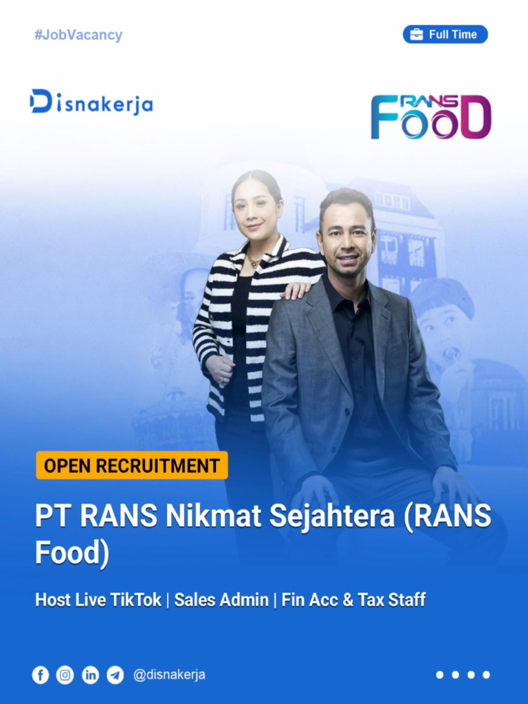 PT RANS Nikmat Sejahtera (RANS Food) | PDF