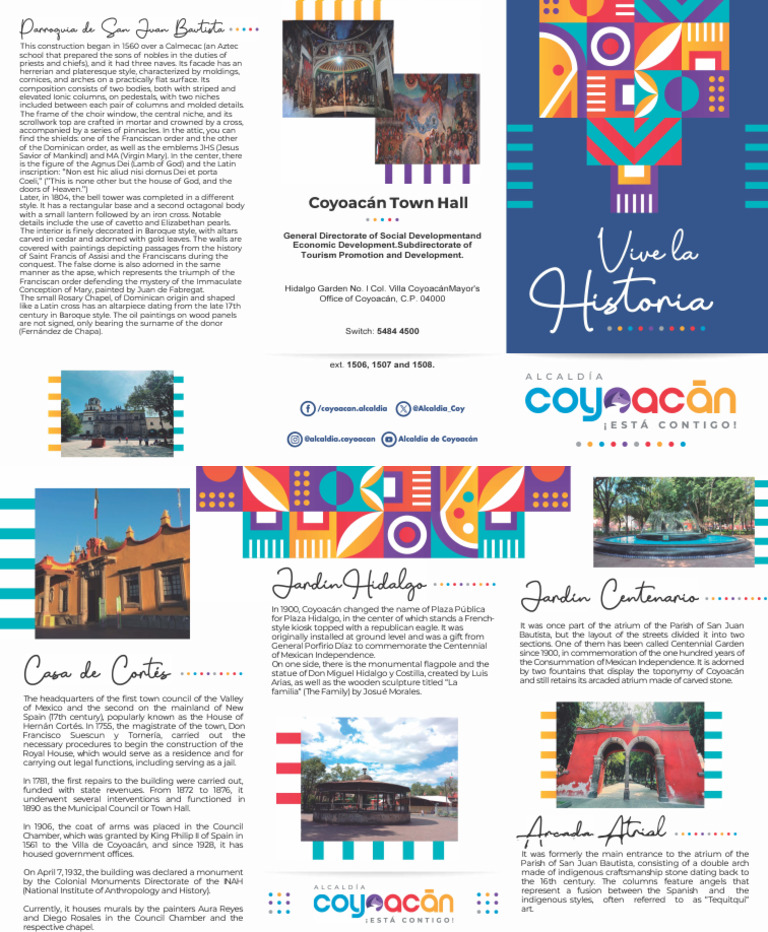 Tríptico - Turismo Ingles-1 | PDF