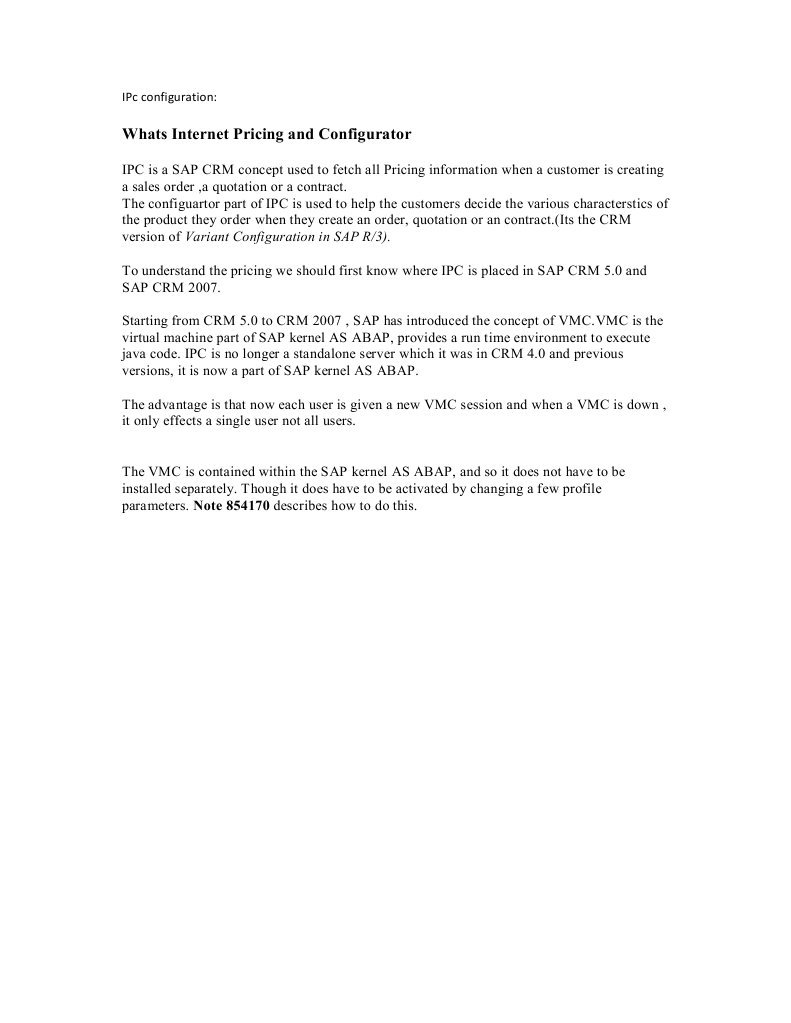 IPc Configuration | PDF